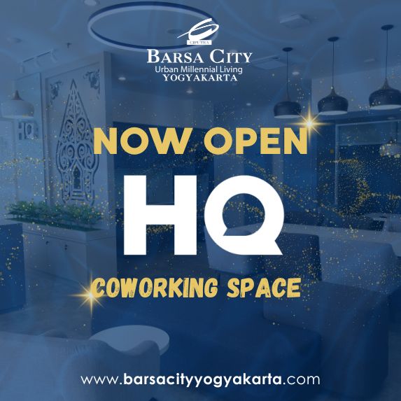 Working Space Jogja: Opening HQ di Barsa City Yogyakarta!